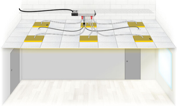 flex7 Applications - Presence Control 2 x Sensor Heads - flex7